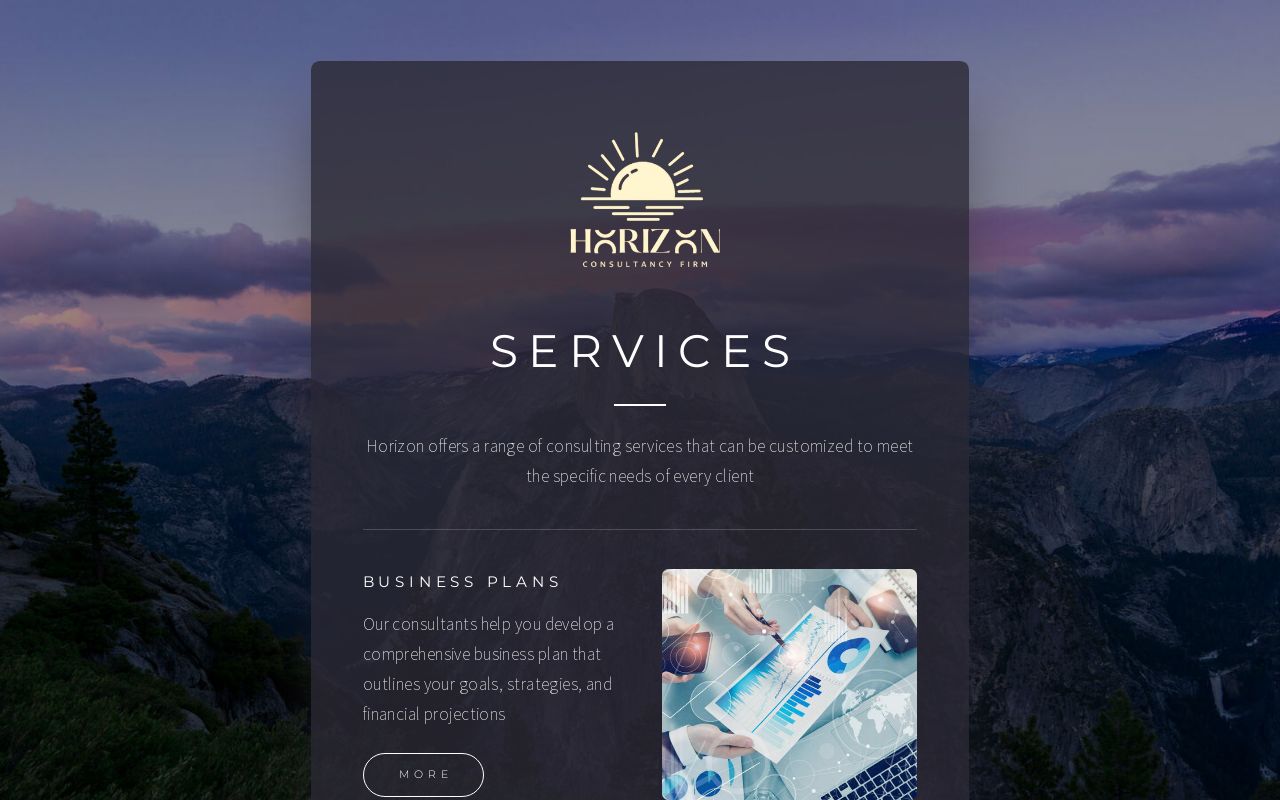 Services | Horizon Consultancy